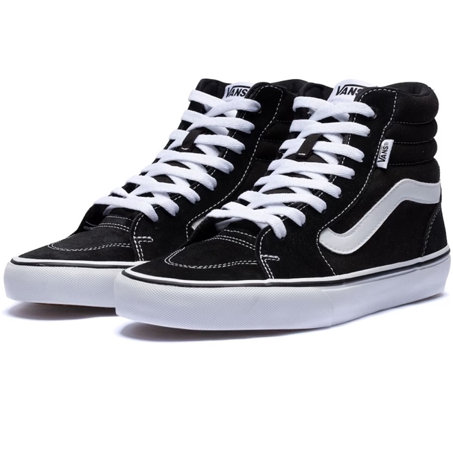Tênis Vans Filmore Hi Cano Alto Suede Canvas Feminino