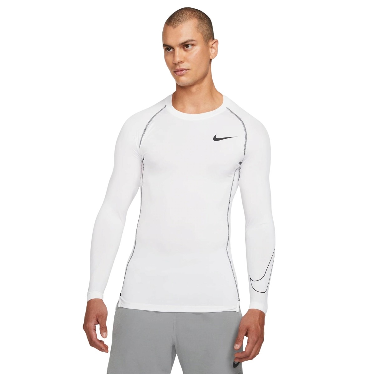 Camiseta Térmica Nike Pro Dri-Fit Tight Top Manga Longa Masculina